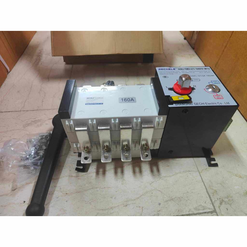 4P ATS 100A/160A/200A/250A Smart dual power source automatic switch ...