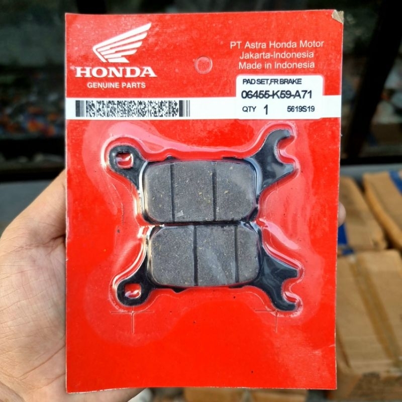☑️HONDA BRAKE PAD FOR CLICK 125/150, BEAT FI | Shopee Philippines