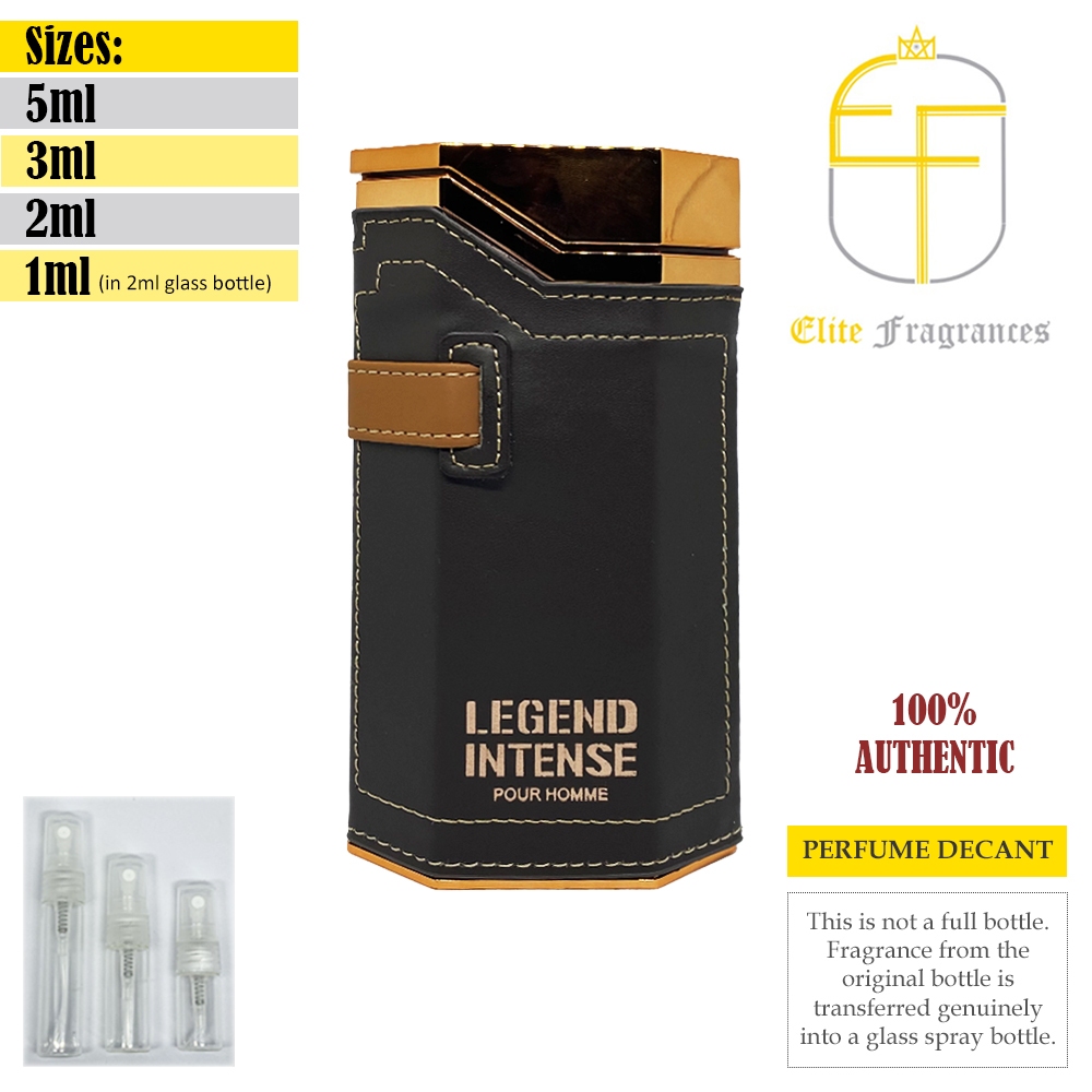 DECANT Emper Legend Intense EDP | Shopee Philippines