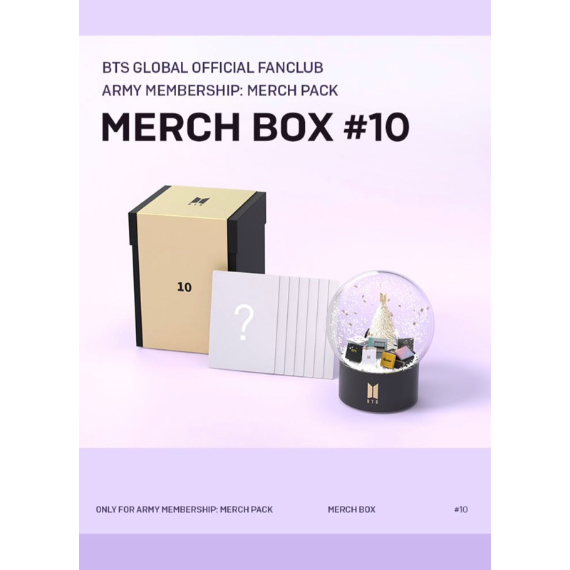 BTS - Army Membership Merch Box # 10 | Shopee Philippines