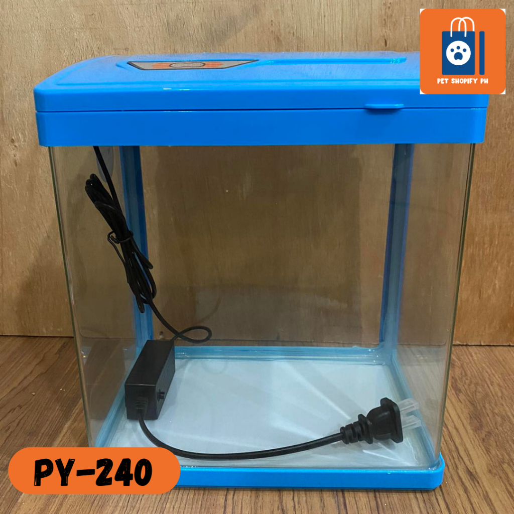 INFINITY FISH TANK AQUARIUM WITH LED LAMP AND MOTOR (PY-240) | Shopee Philippines