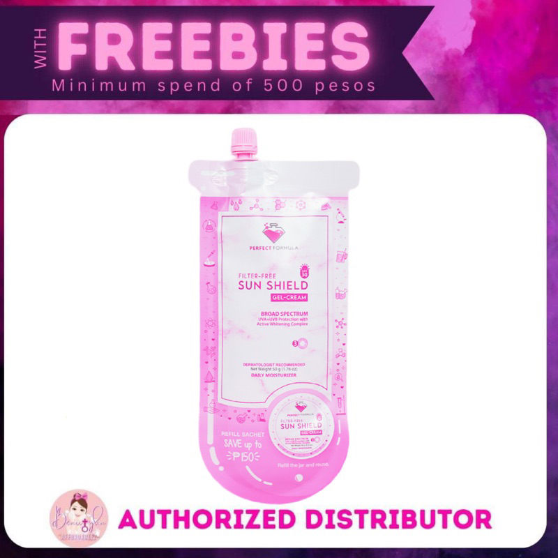 LEGIT Original Perfect formula SB FILTER FREE SUNSHIELD GEL CREAM ...