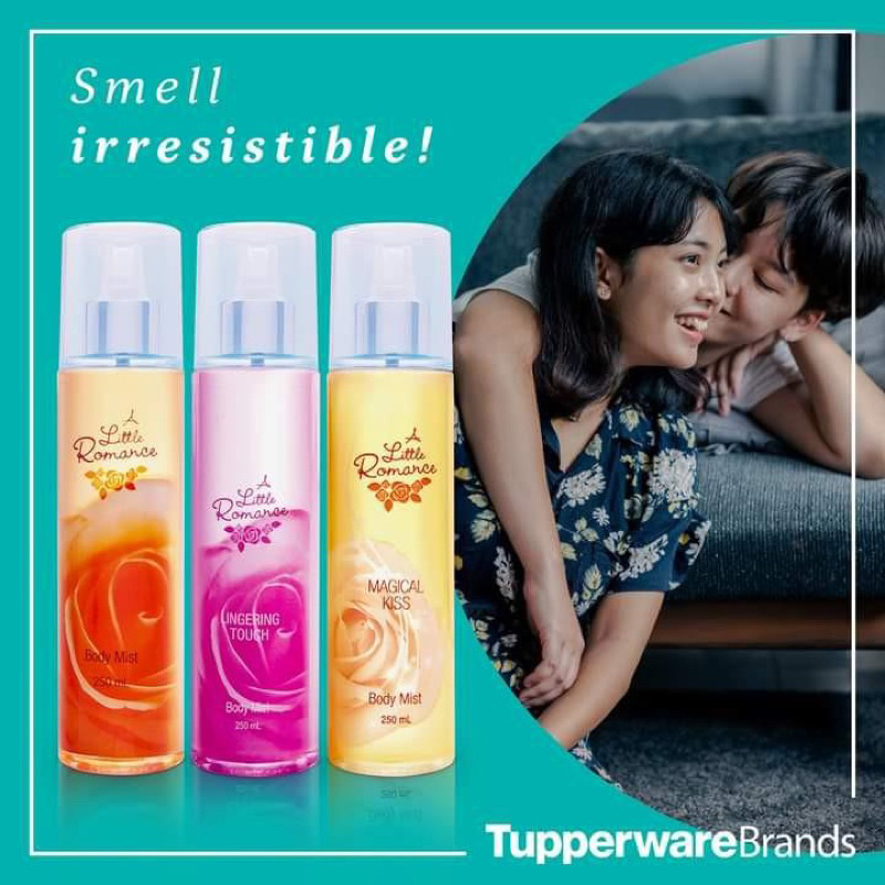A LITTLE ROMANCE (ORIGINAL SCENT) body mist by TUPPERWARE | Shopee ...
