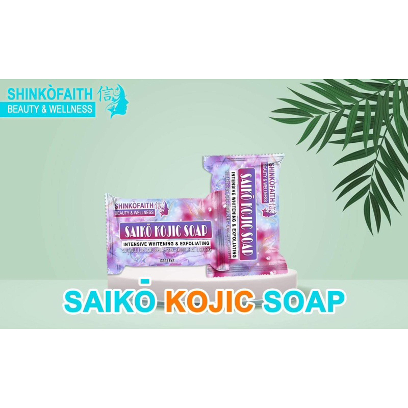 SHINKO SAIKO KOJIC SOAP 135g | Shopee Philippines