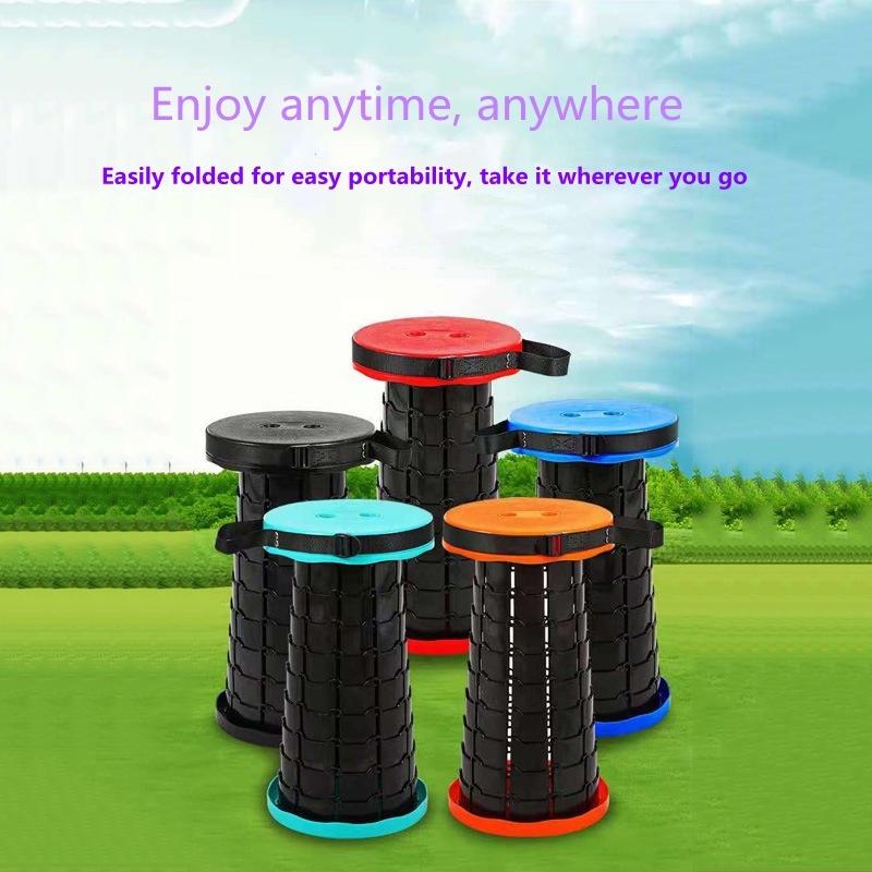 Portable retractable stool outdoor furniture travel chairs stool ...