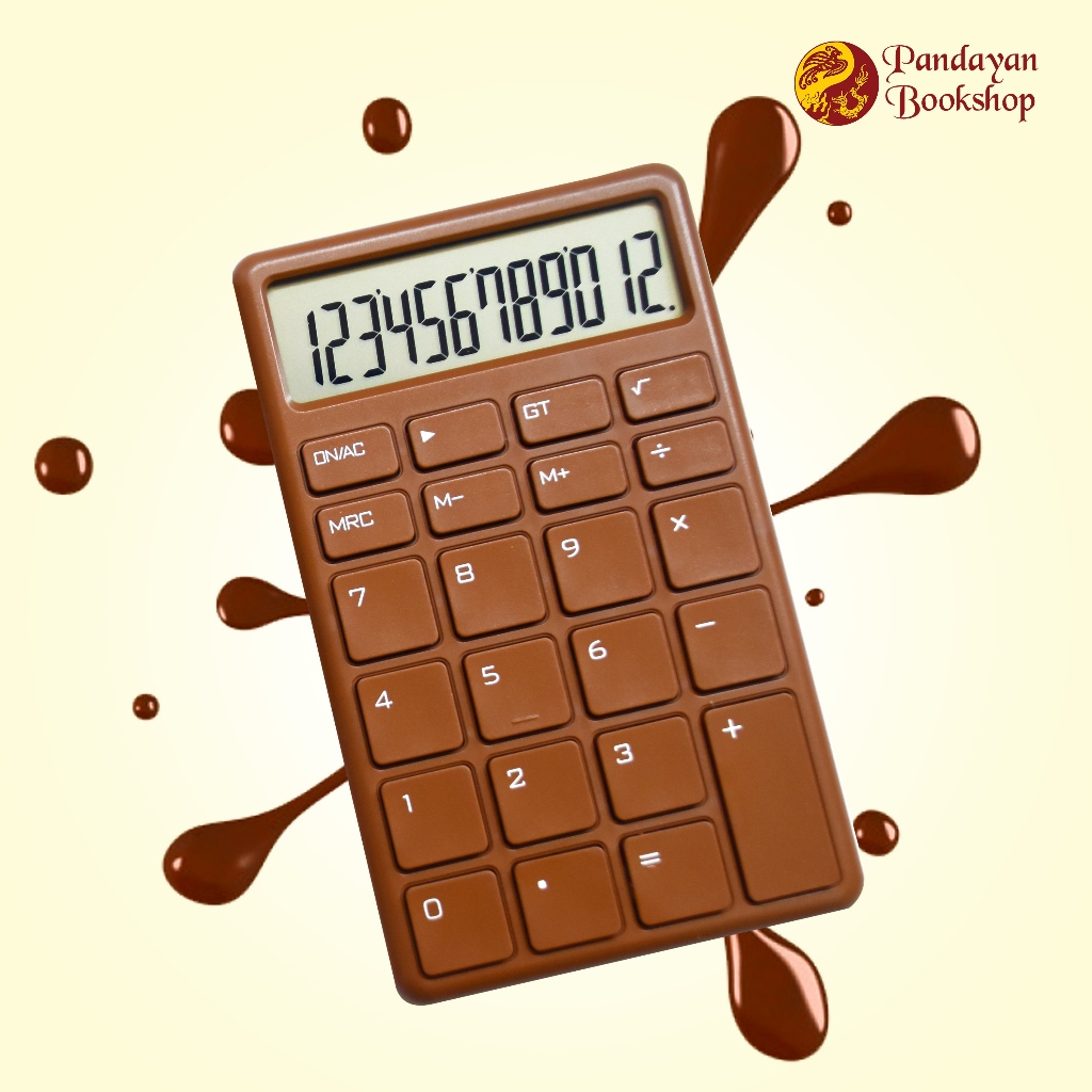 JOY Mini Calculator Chocolate Design JMC1512 | Shopee Philippines