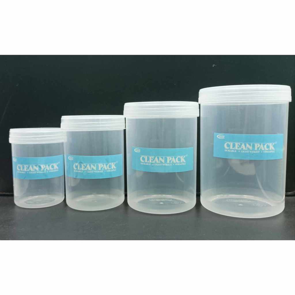 Clean Pack Round Canister ( Set or Singles ) 806/807/808/809 | Shopee ...