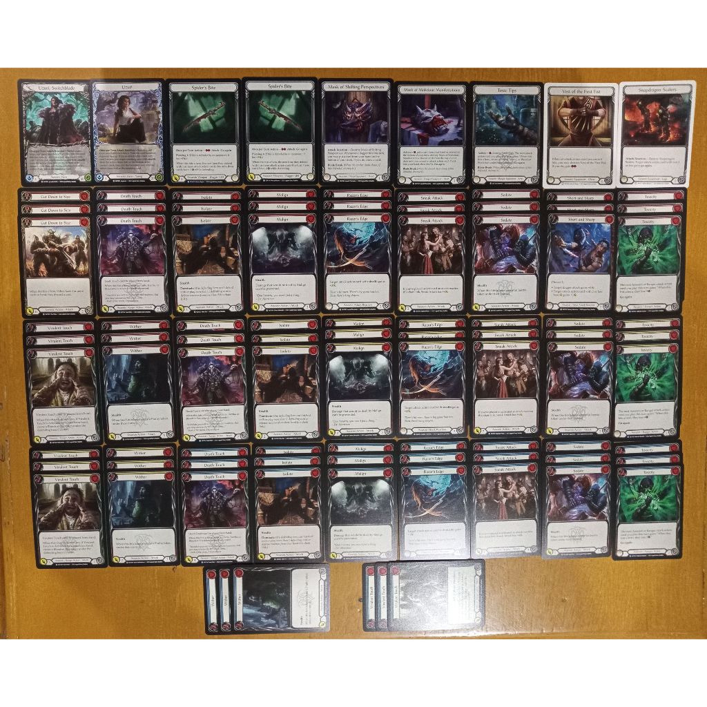 FAB Flesh and Blood TCG: Uzuri Switchblade Assassin Classic Constructed ...