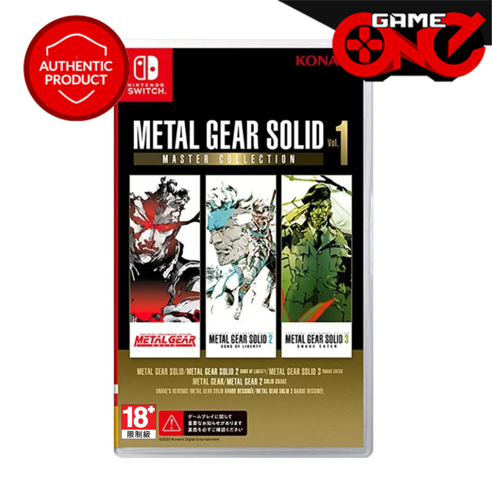Nintendo Switch Metal Gear Solid Master Collection Vol.1 | Shopee ...
