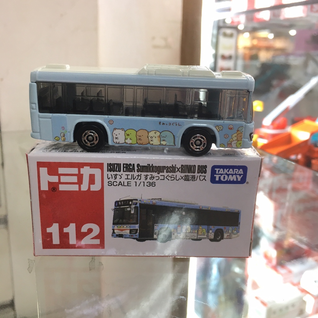 Tomica #112 Isuzu Erga Sumikkogurashi x Rinko Bus | Shopee Philippines