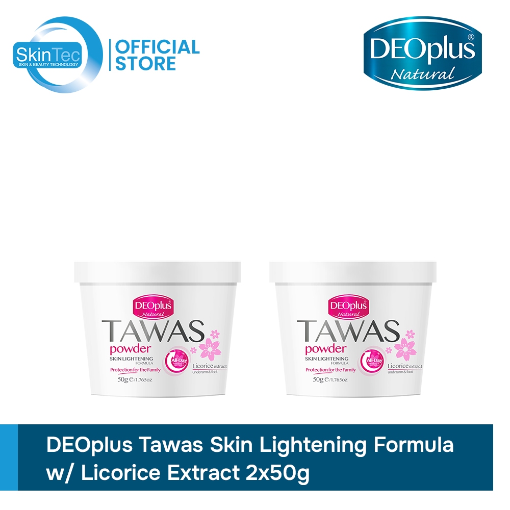 DEOplus Pink - Tawas Powder with Licorice Extract 50g, 2 pcs | Shopee ...