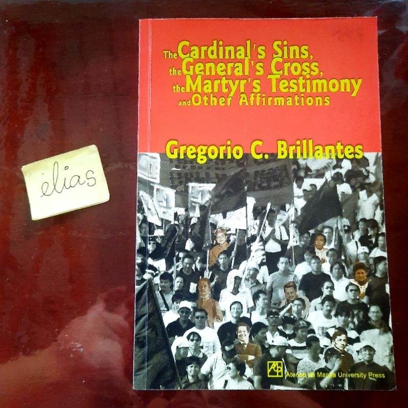 The Cardinal's Sins, The General's Cross.. - Gregorio Brilliantes (with ...