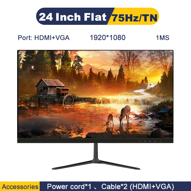 Expose Plus Gaming Monitor 24/27 inch curved 75Hz/165Hz desktop ips ...
