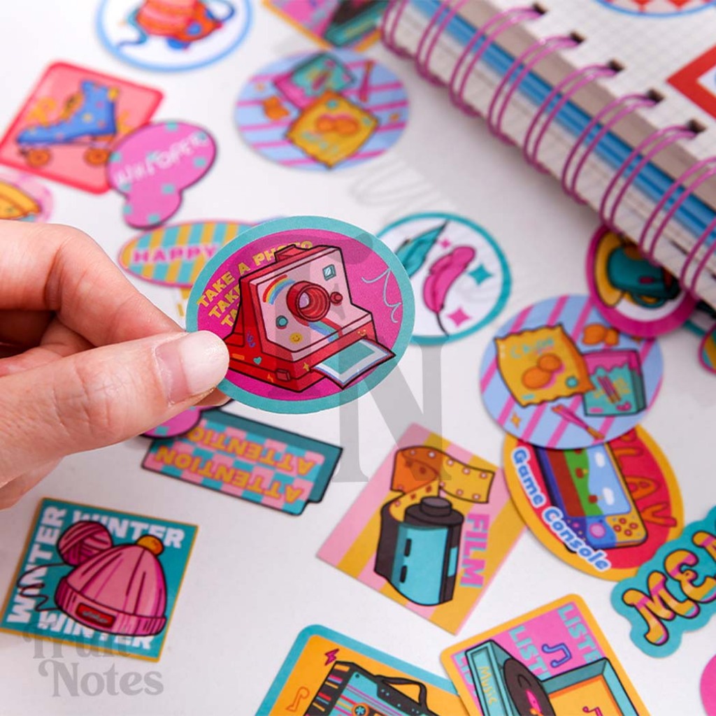 ST148 45pcs Gen Z Aesthetic Theme Sticker Pack | Shopee Philippines