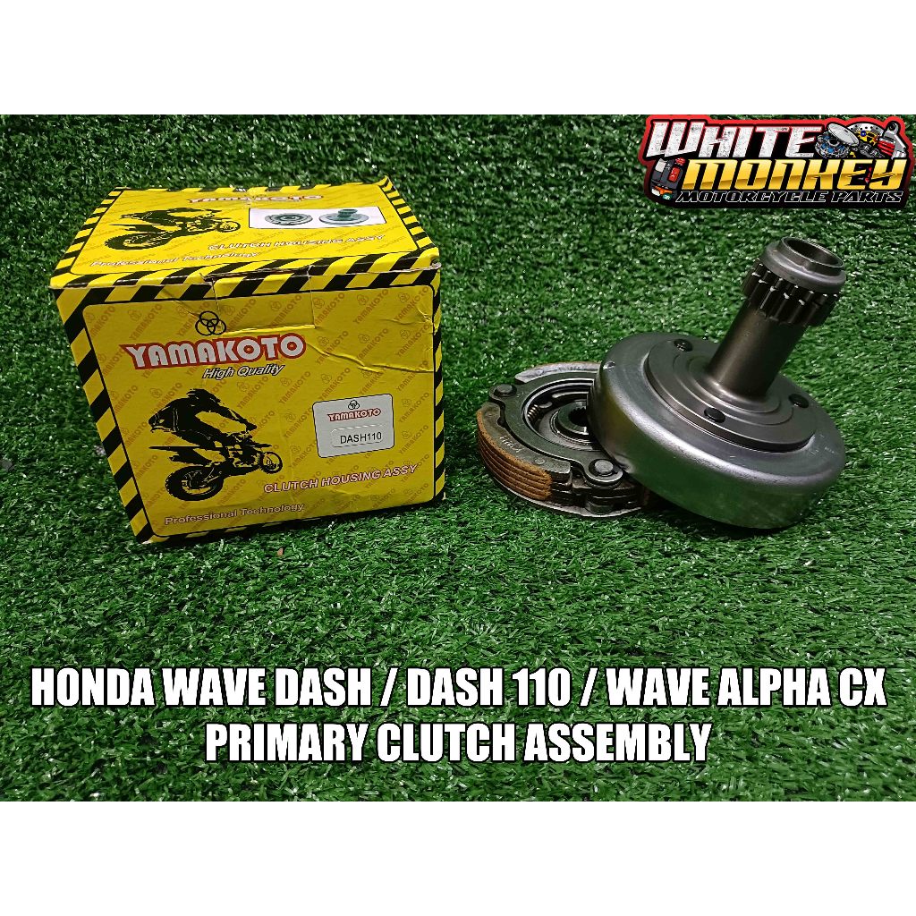 *PRIMARY CLUTCH ASSEMBLY YAMAKOTO HONDA WAVE DASH / DASH / WAVE ALPHA ...