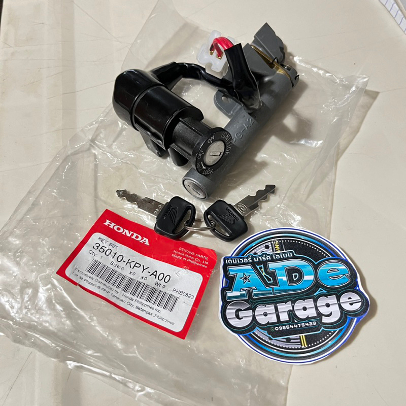 Xrm 125 Carb / Rs 125 Carb Ignition Switch / Key Set (Honda Genuine ...