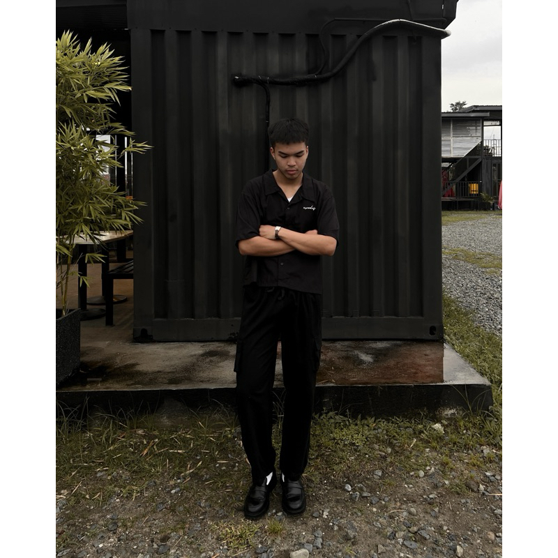 EXDS Exclusive Waist Cut (Cropped) Oversized Polo | Shopee Philippines