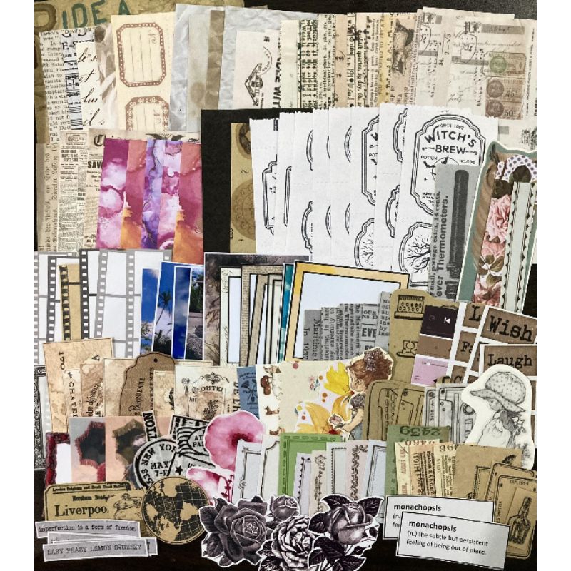 JOURNAL KiT/JOURNALING MATERIALS / Set 1 2 3 4 5 6 | Shopee Philippines