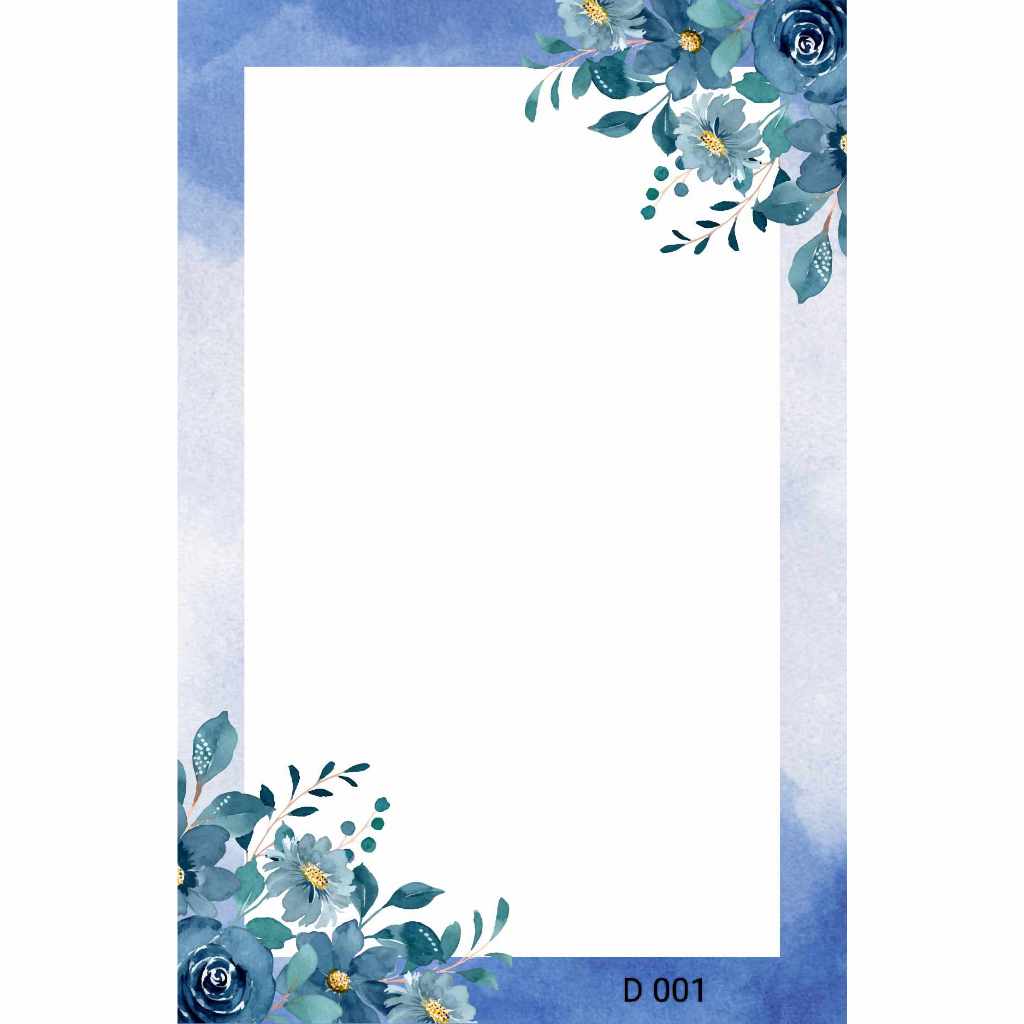 (5 sheets ONE DESIGN) SHORT/LONG BORDER BOND PAPER BATCH 3 | Shopee ...