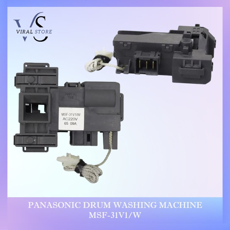 Panasonic drum washing machine MSF-31V1/W door lock EG92 EG128 E8G2H door switch MSF-31V1/W ...