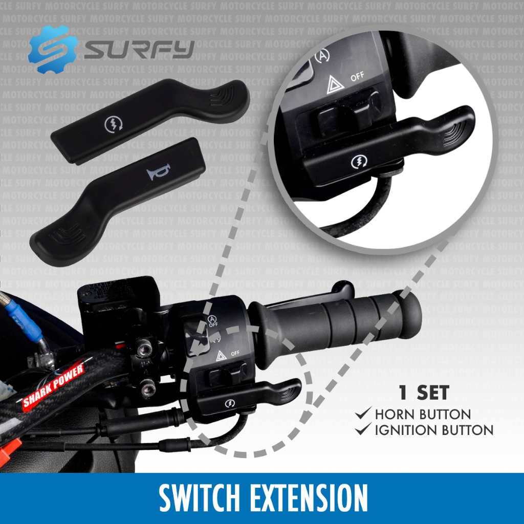 Motorcycle Switch Extension For Horn & Ignition Button Plug & Play ...
