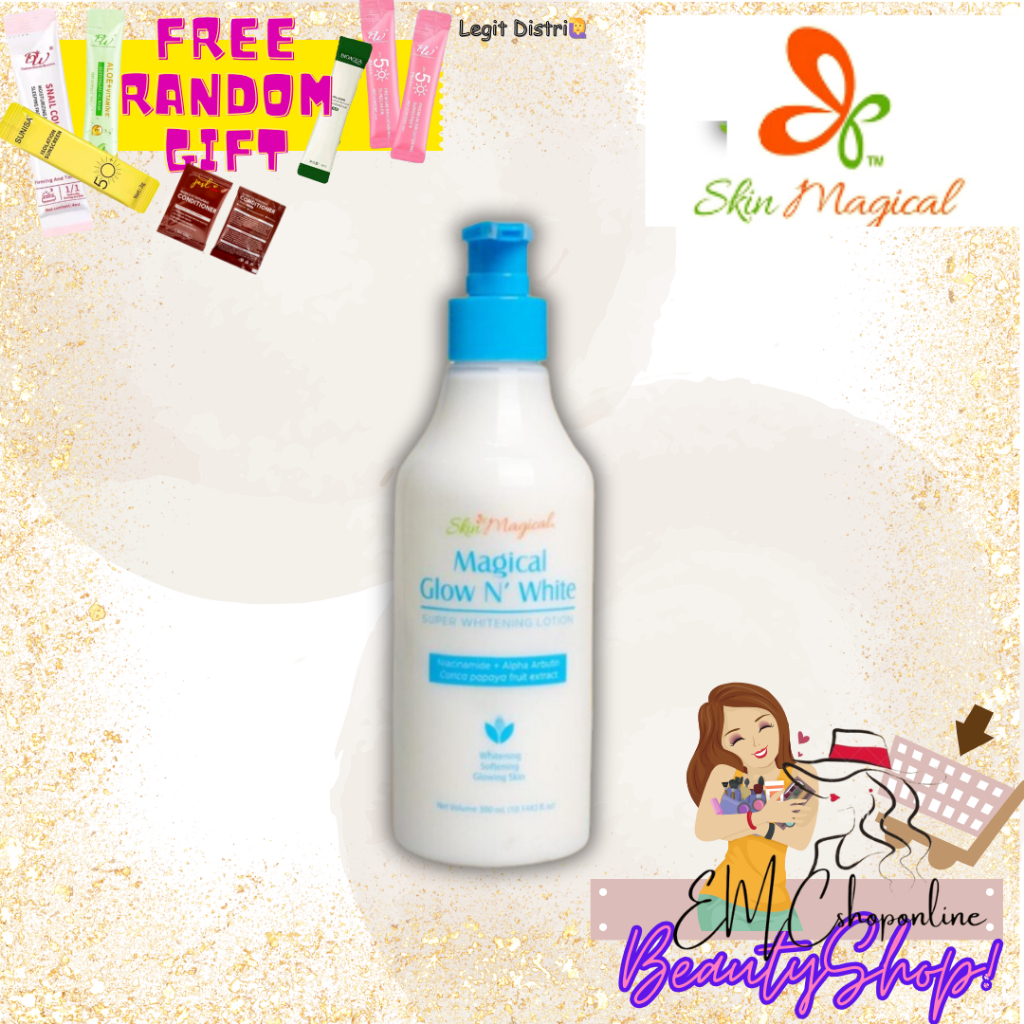 Skin Magical Glow N` White Super Whitening Lotion 250ml | Shopee ...