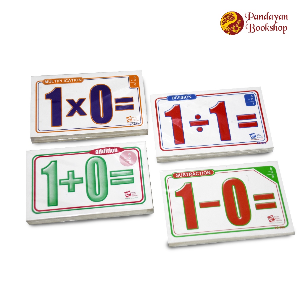 Basic Mathematics Flashcards | Shopee Philippines