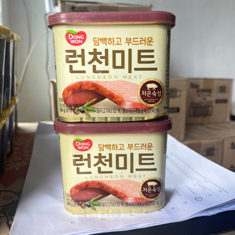 YLOS Korean Hansung/Lotte/Dongwon Luncheon Meat (Buy 1 Take 1) 340g | Shopee Philippines