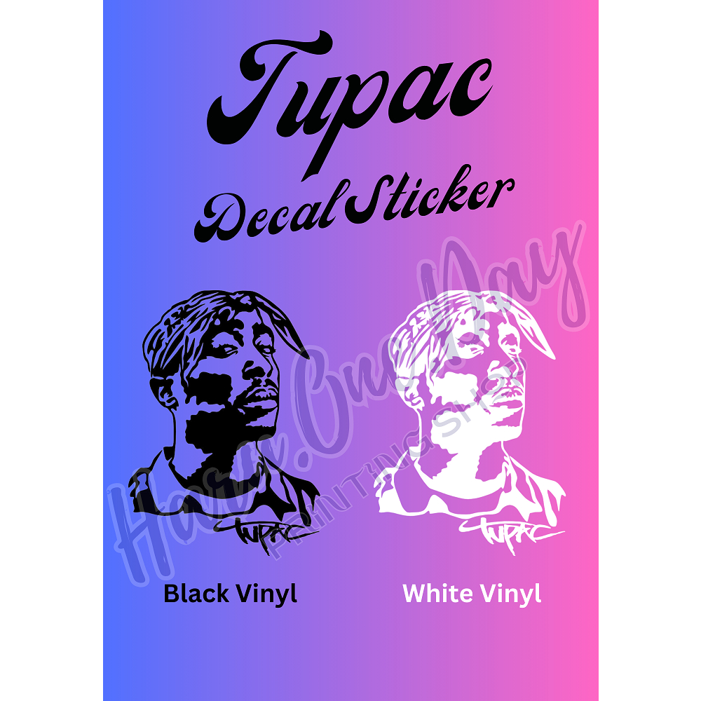 TUPAC Design 1 Decal Sticker Waterproof | Shopee Philippines