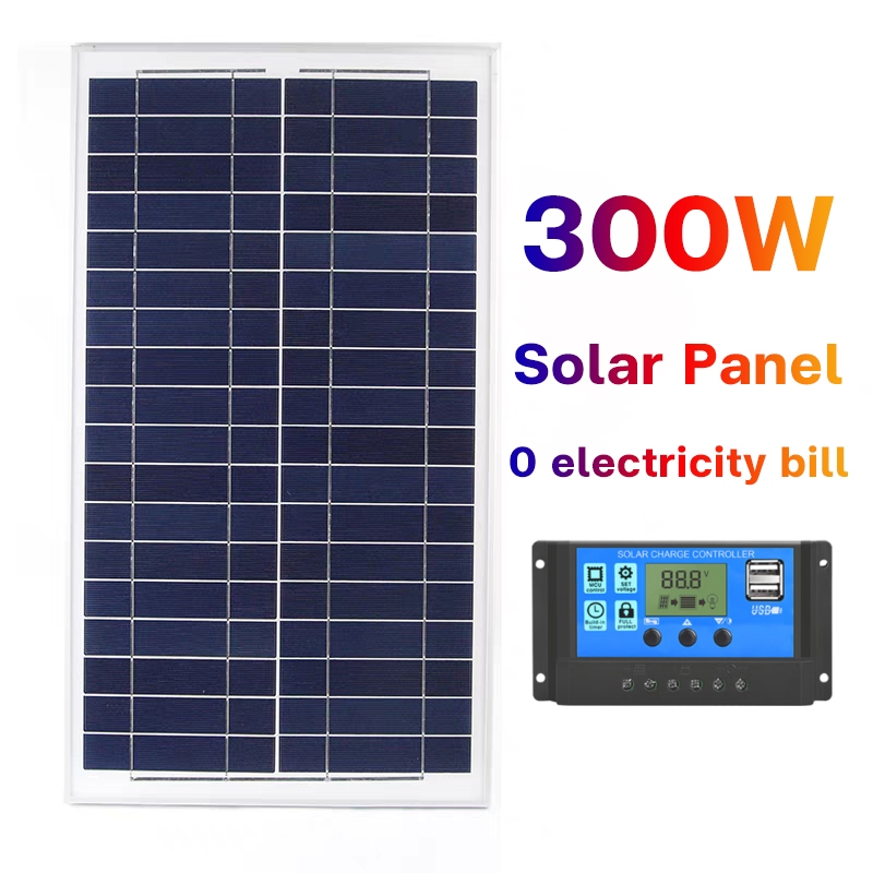 300W Solar Panel 18 Volt Pv Solar Module Solar Cell Panel generator for ...