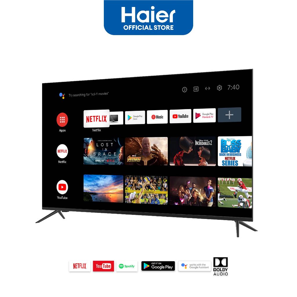 Haier H55K700UG 55 Inch 4K UHD Smart Android 11 TV Netflix and Youtube ...