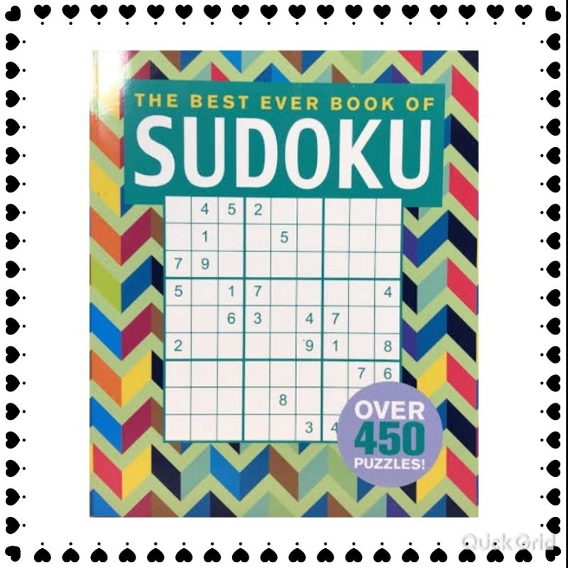 The Best Book of SUDOKU Big Book | Shopee Philippines