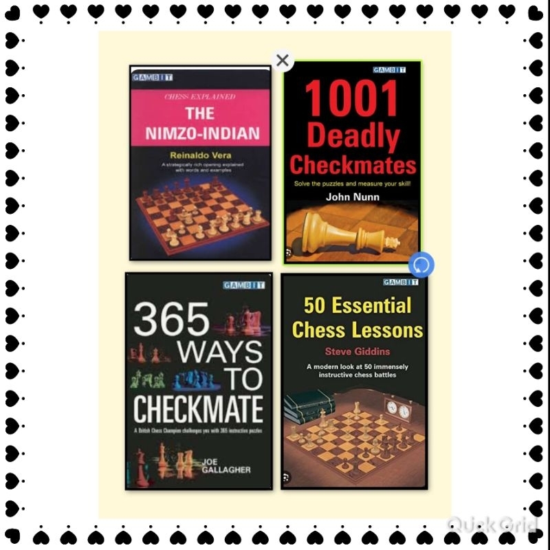 Chess Books (assorted tittles) (FOXING) | Shopee Philippines