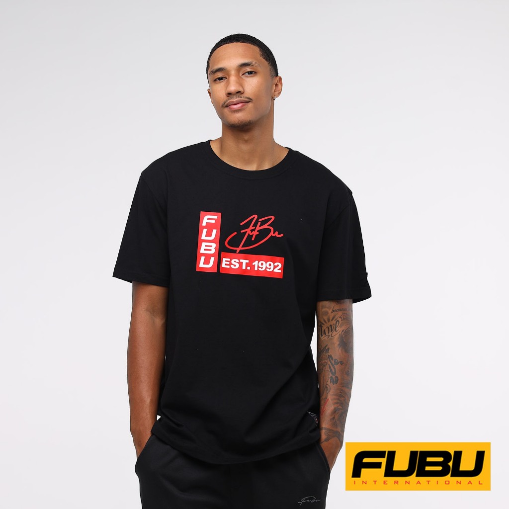Fubu Round Neck Regular Fit FBT01A-3334 | Shopee Philippines