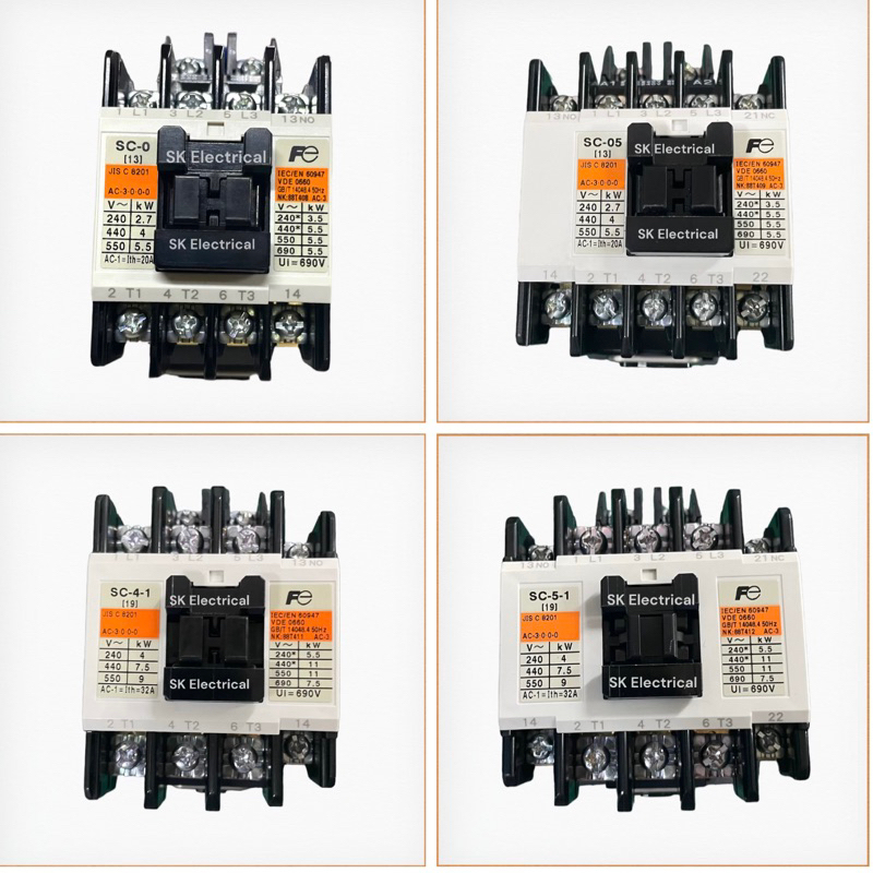FUJI SC-0 | SC-05 | SC-4-1 | SC-5-1 Magnetic Contactor Made in Japan | Shopee Philippines