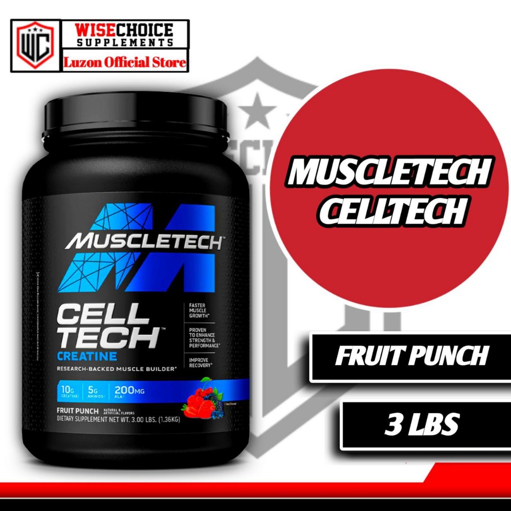 MUSCLETECH CELLTECH 3 LBS FRUIT PUNCH | Shopee Philippines