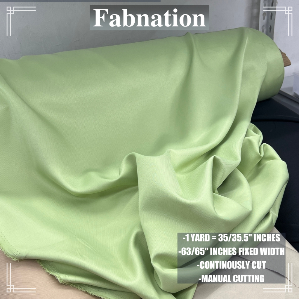 PEACH TWILL FABRIC CLOTH KANEBO RAW TELA 35/35.5 INCHES LENGTH PER YARD 58/60 INCH FIXED WIDTH ...