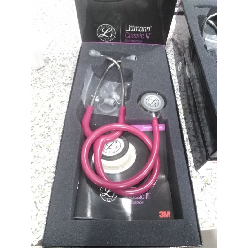 Littmann Classic 3 stethoscope ( Raspberry) | Shopee Philippines