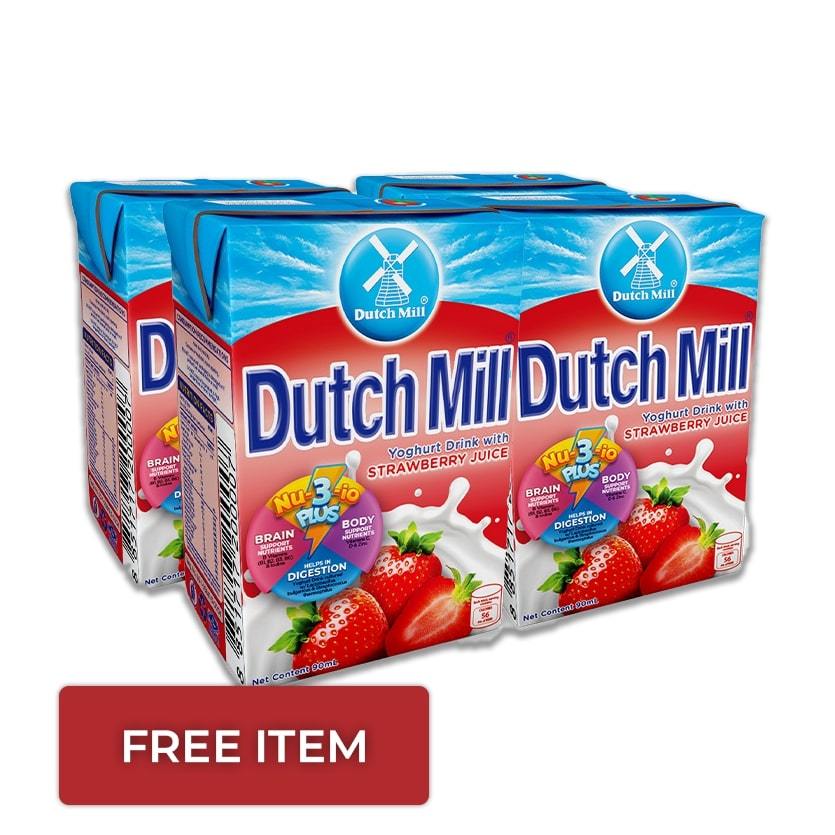 Expiry-July 10, 2024|GWP Dutch Mill UHT Yoghurt Drink Strawberry ...