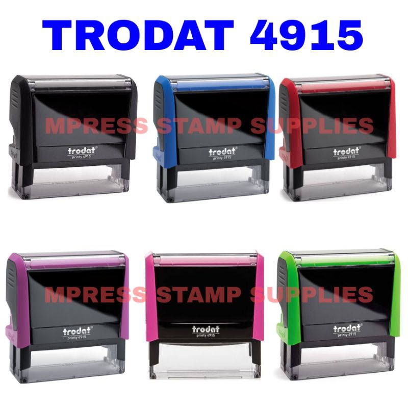 TRODAT 4915 STAMP Case Only and Blank Cartridge NOT CUSTOMIZED ...