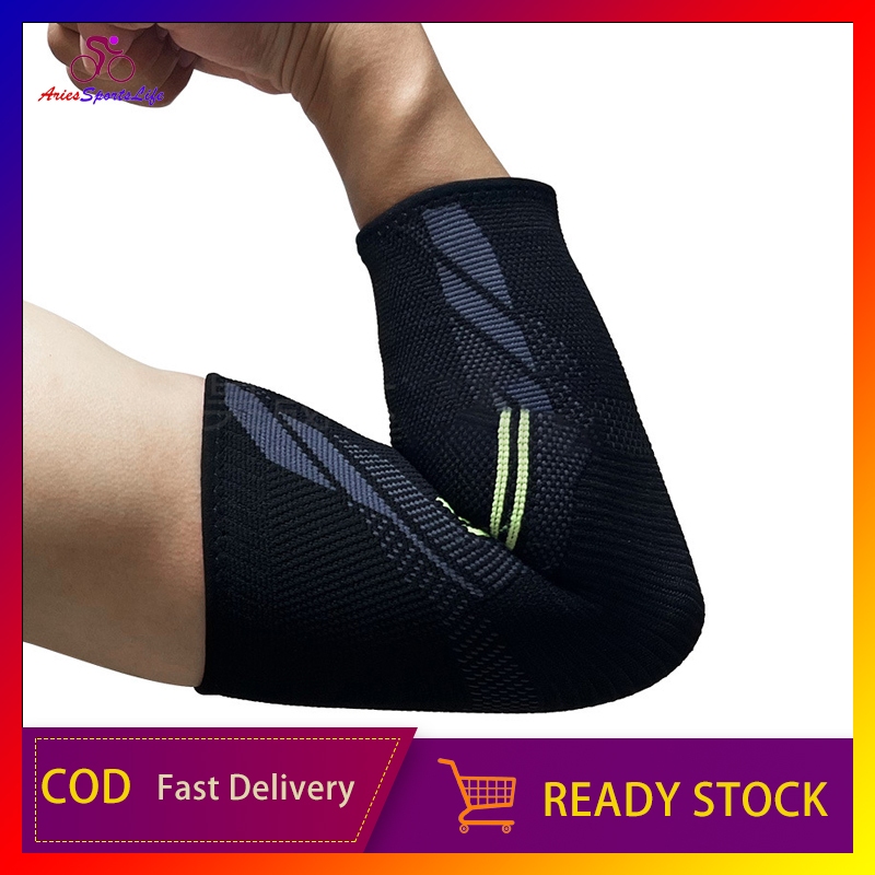 Fitness Elbow Brace Compression Support Sleeve For Tennis Elbow Reduce ...