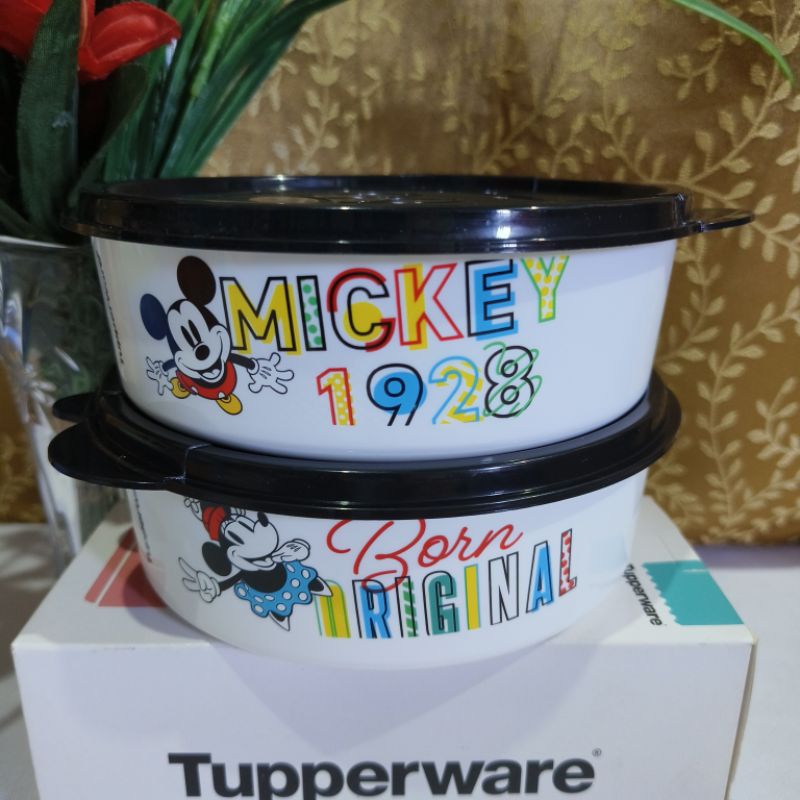 Tupperware Brands Mickey & Minnie Handy Bowl 700ml | Shopee Philippines