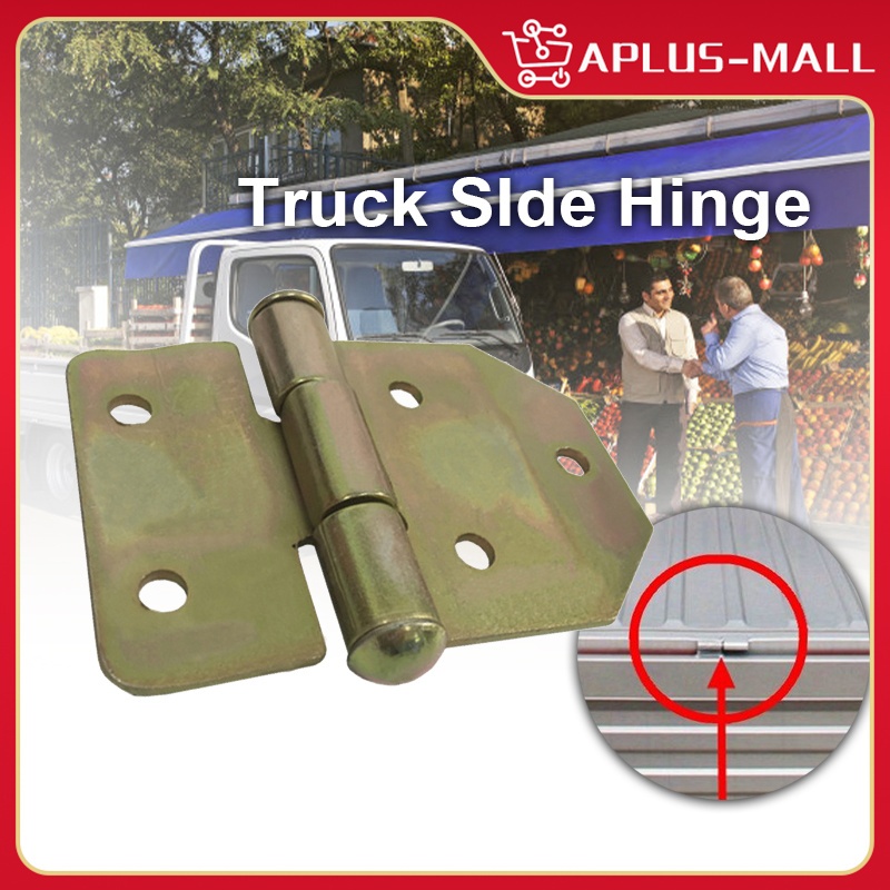 Steel Dropside Hinge Heavy Duty Truck Side Hinges 14*10cm For Wing Van, Elf Truck, Refrigerator ...