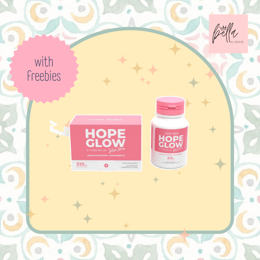 LUNA AURA Hope Glow Skin Pro Japan Glutathione and Skin Probiotics 30 ...