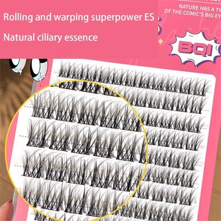 Eyelash Extension 150 Lash Clusters 3D Effect Natural Lashes DIY ...