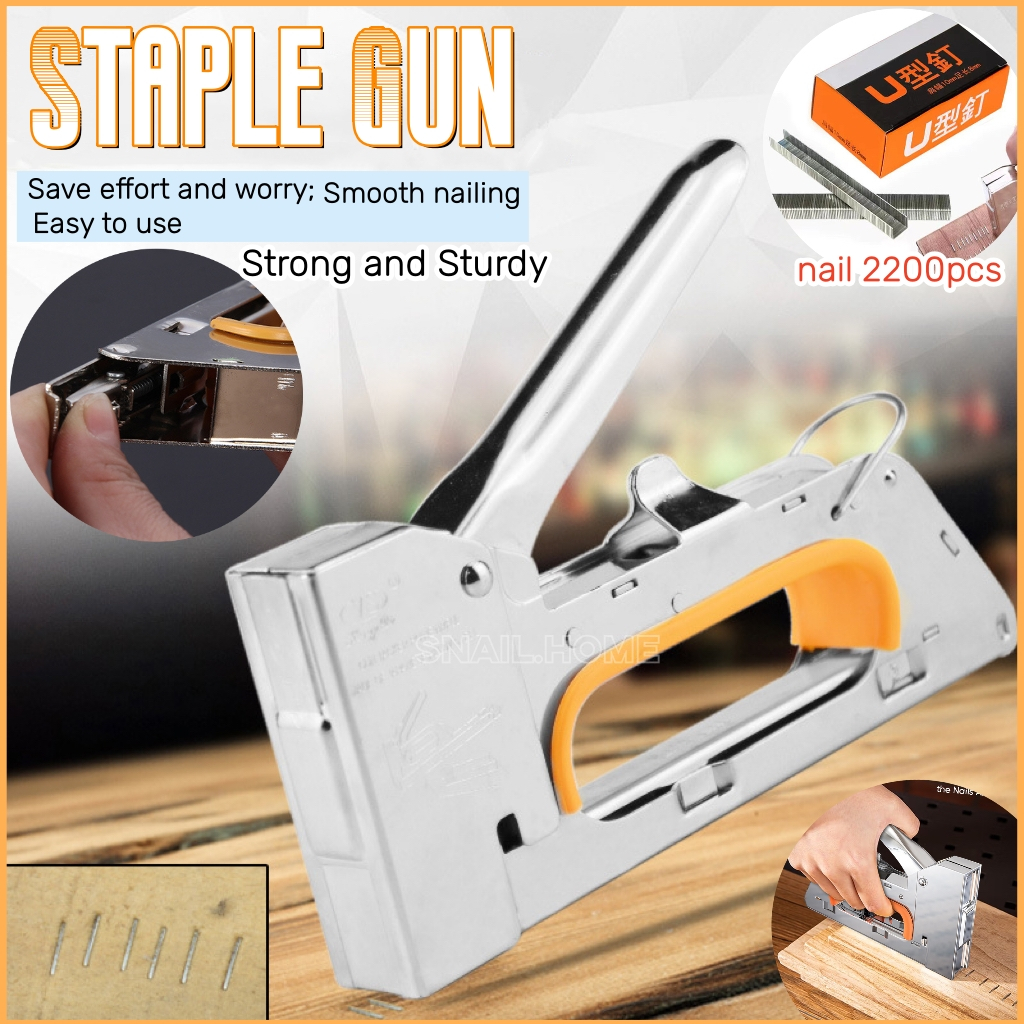 COD Staple Gun Tacker Heavy Duty Stapler Nail Gun Heavy Duty Staple Gun ...