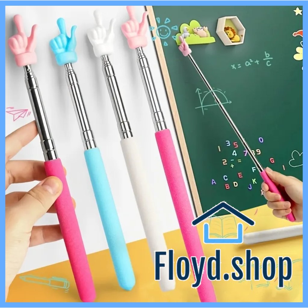 FLOYDSHOP 1pcs Telescopic Teachers Pointer Rod for Classroom Supplies ...