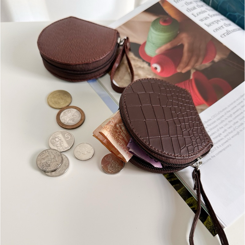 Mumi Cory Clam Coin Purse Wallet | Shopee Philippines