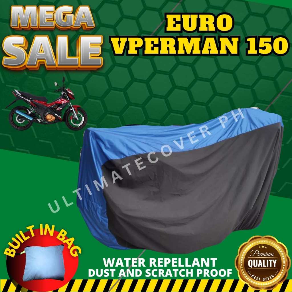 EURO VPERMAN 150 HIGH QUALITY MOTOR COVER - WATER REPELLANT SCRATCH AND ...