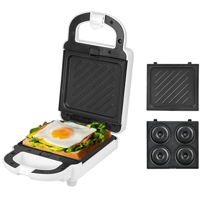 Simplus Sandwich Maker Non-stick MultiFunctional Bread Toaster | Shopee ...